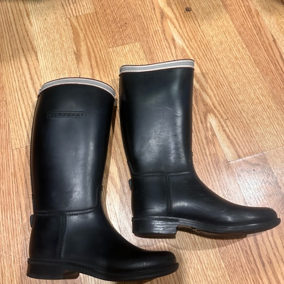 Burberry | Shoes | Authentic Little Girls Burberry Boots | Poshmark